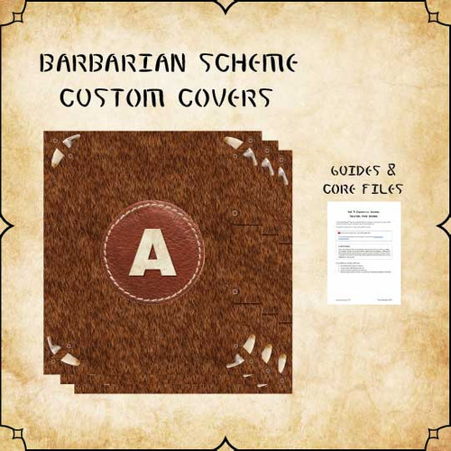 Barbarian Scheme Custom Covers | Dandmadeeasy