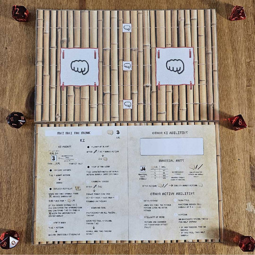 Monk Class Tracker | Dandmadeeasy