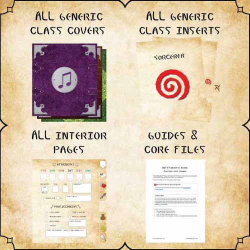 Interior Files & All Classes Bundle | Dandmadeeasy