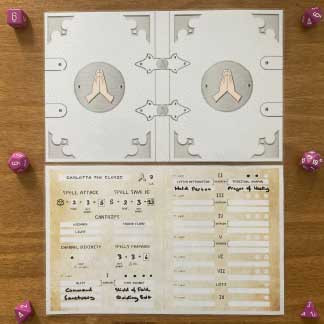Cleric Class Tracker | Dandmadeeasy