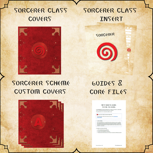 Sorcerer Class Bundle | Dandmadeeasy