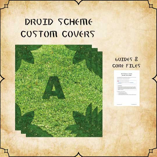 Druid Scheme Custom Covers | Dandmadeeasy