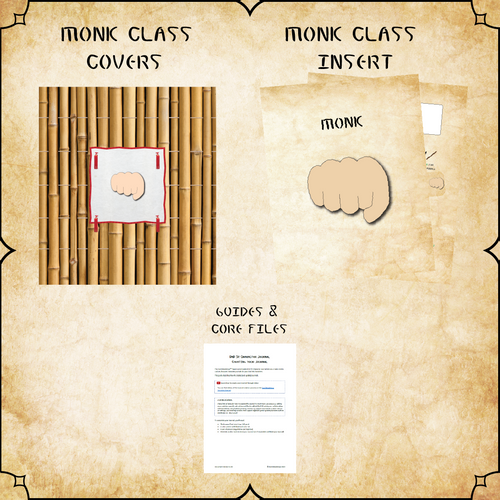 Monk Class Files | Dandmadeeasy