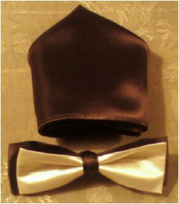 Men's Tu Tone Bow Tie Set | muhammad-speaks