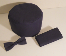 Fez Bow Tie and Handkerchief | muhammad-speaks