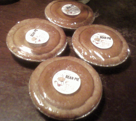 6 inch Bean Pie | muhammad-speaks