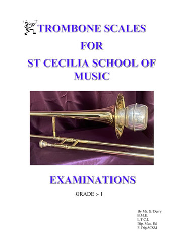 Trombone Scales St.Cecilia Grade 1 | Berkeleymusiccentre