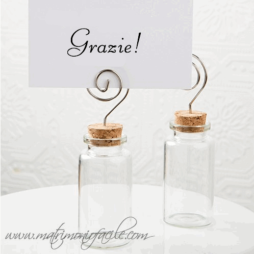 Flaconcini con tappo in sughero | matrimoniofacile