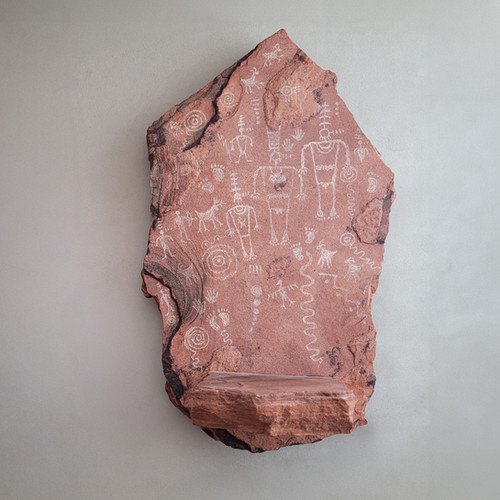 Wall Flagstone Sculpture by David Copher | True West Gallery
