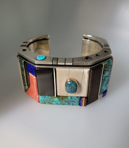 Rare Candelaria and Lone Mt. Turquoise, Coral, Lapis, Fossil Walrus ...