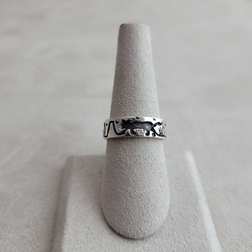 Sterling Silver Storyteller Ring By Ed Wayne Aragon Size 6.5 | True ...