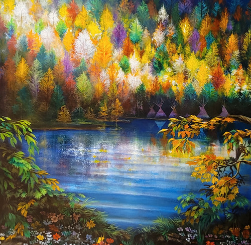 "In the Midst of Fall" by Donn Clark | True West Gallery