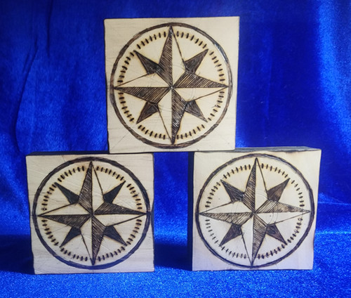 Compass Rose Rosette | The Crafty Crow