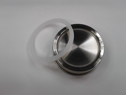 Premium Stainless Steel Regular Mouth Mason Jar Lids with Silicone ...