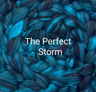 The Perfect Storm ~ Luxury roving | Wildwool Farm