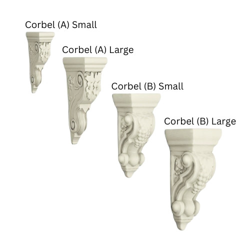 Sierra Classic Ivory Kitchen Cabinets - Corbels - Assembled ...