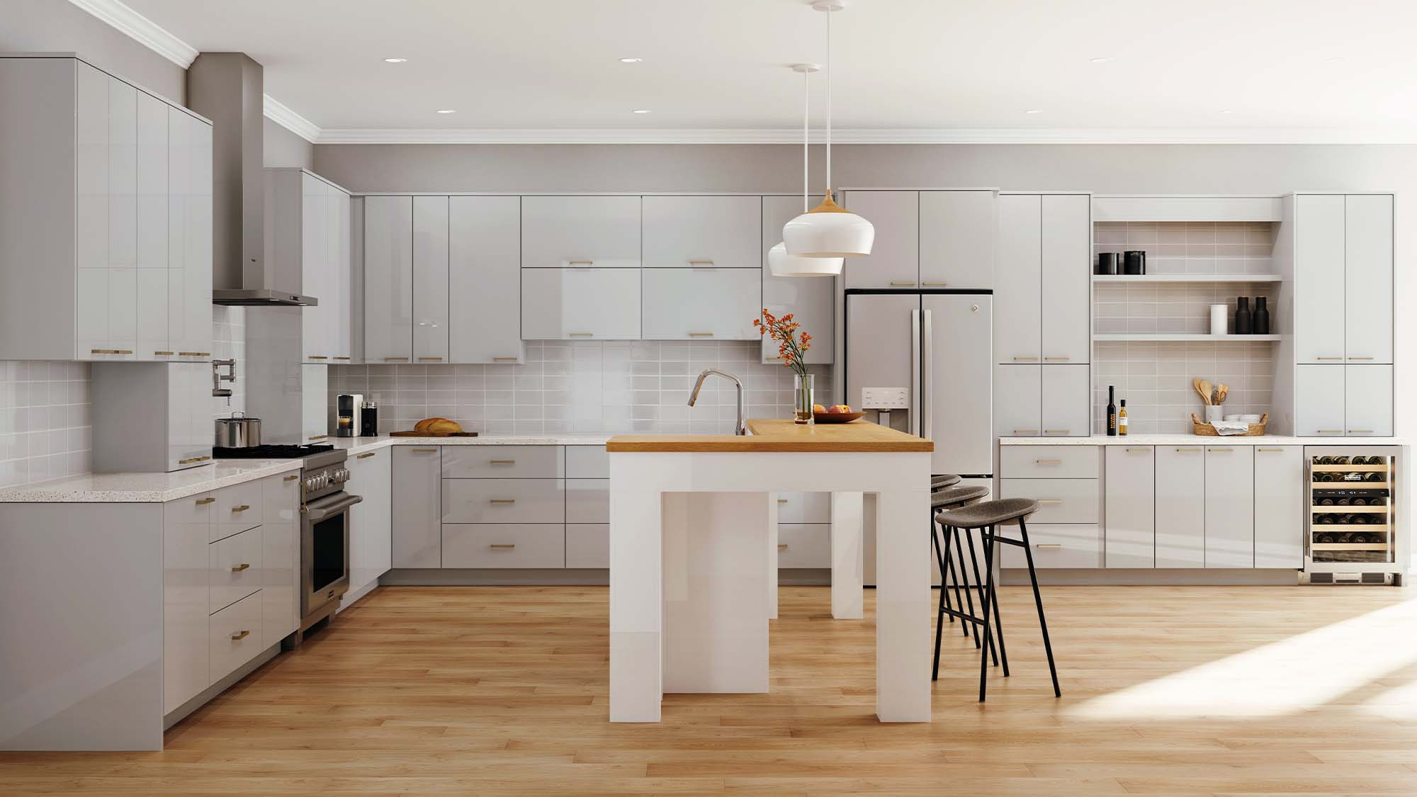 PREFINISHED CABINETS | Austin TX Prefab Kitchen Cabinets | RTA Cabinets ...