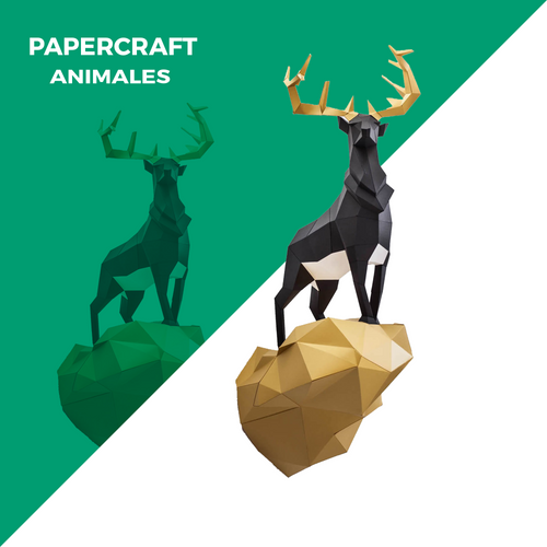 Alce en roca | Grove Street Papers