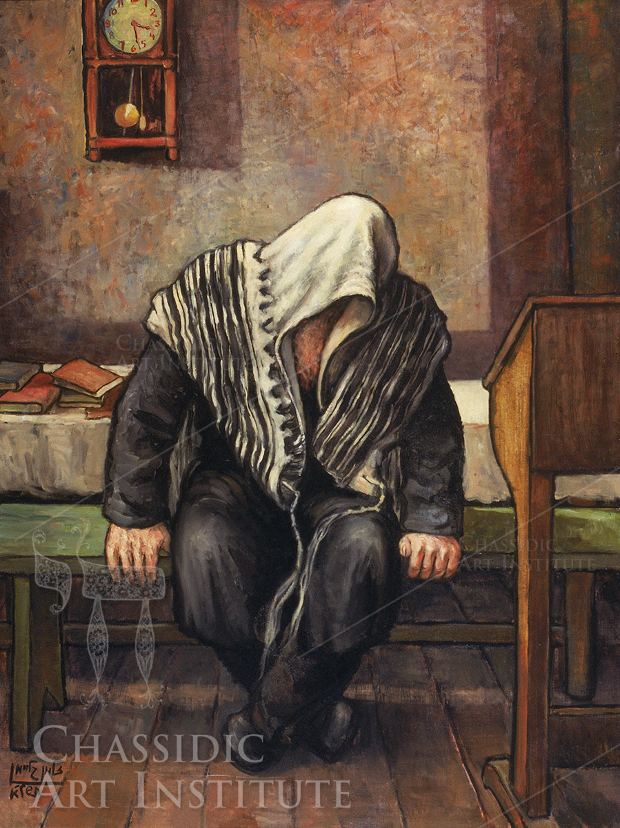 Chenoch Leiberman Paintings & Book | Chassidic Art | Chai Art Gallery