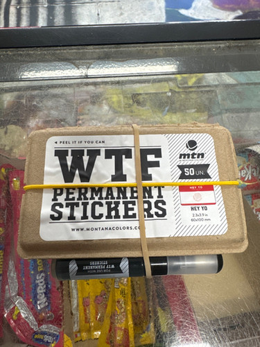 WTF Hey Yo 50 pack stickers | Pro Art Sydney