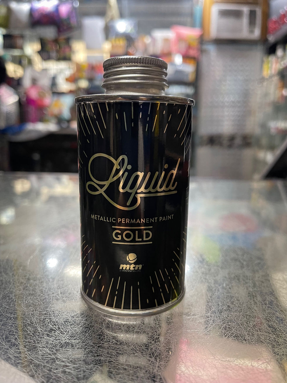 MTN Liquid Metallic permanent paint Gold | Pro Art Sydney
