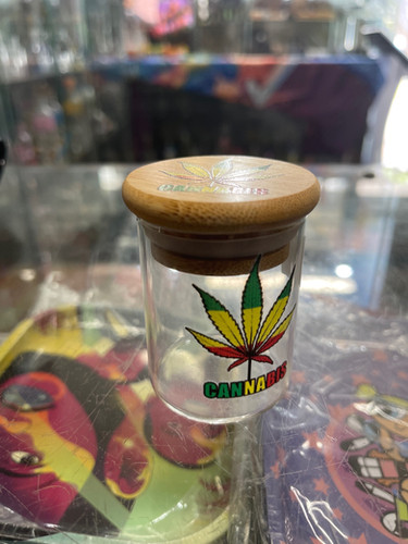 6.5cm tall Wooden Pop Top Jar | Pro Art Sydney