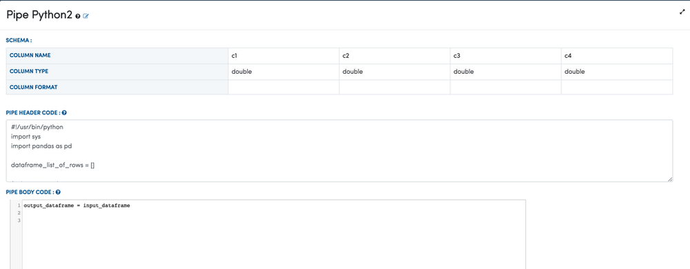 Running Python Code In Sparkflows Fire Workflows