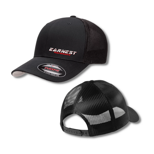 Black Snap Back Hat | Earnest Performance