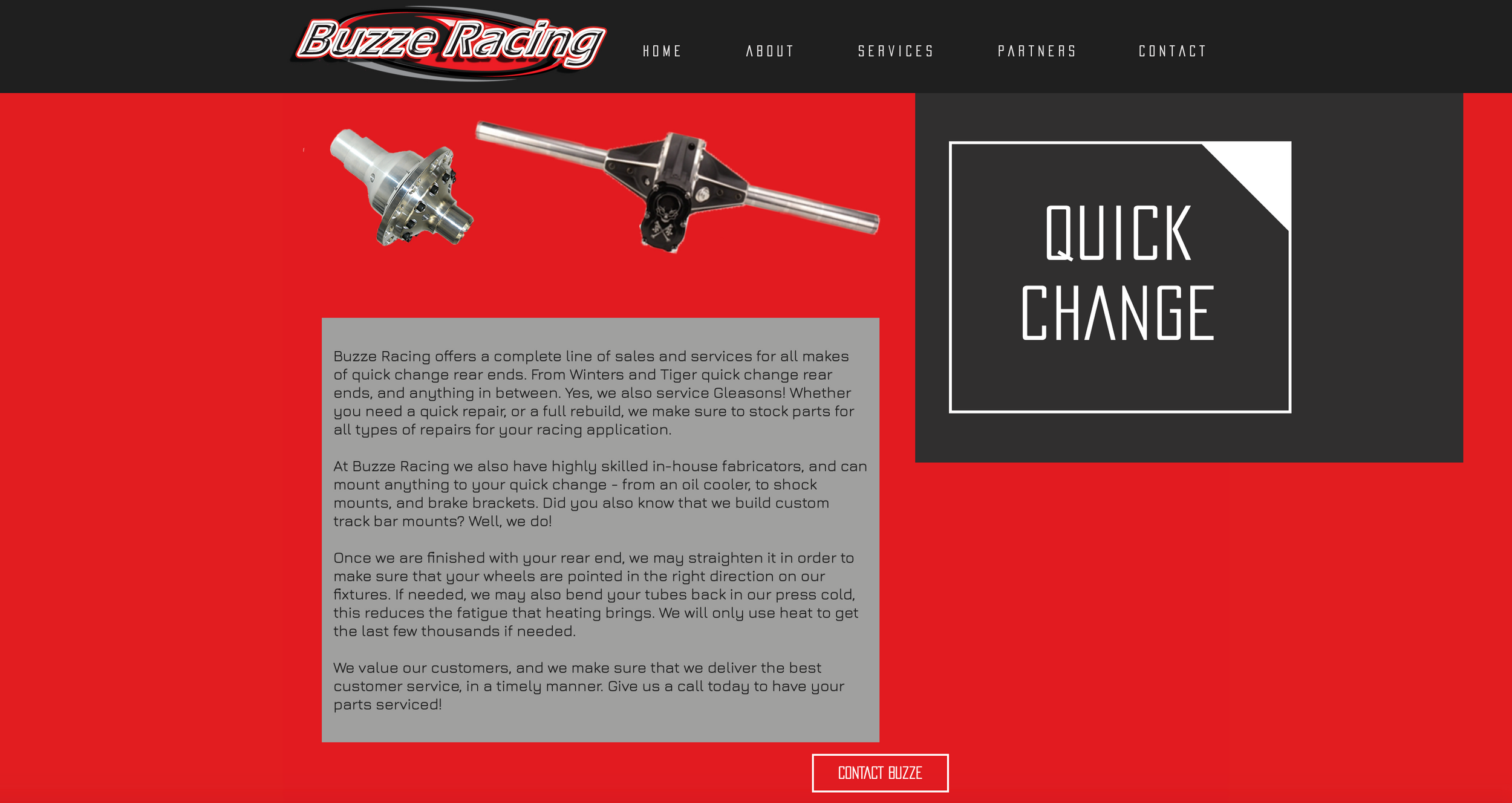 QUICK CHANGE REAR ENDS | Buzze Racing