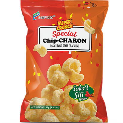 Super Crunch Special Chip-Charon Suka't Sili 32g | EmmaflorDrugStore