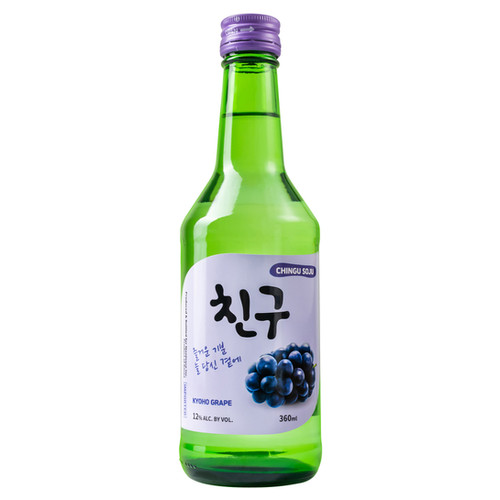 Chingu Soju Kyoho Grape 360ml | EmmaflorDrugStore