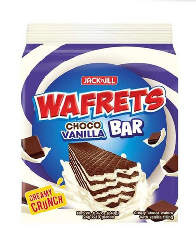 Wafrets Choco Vanilla Bar 10's | EmmaflorDrugStore