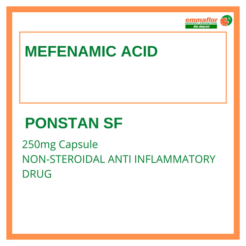 Mefenamic Acid - Ponstan SF 250mg | EmmaflorDrugStore