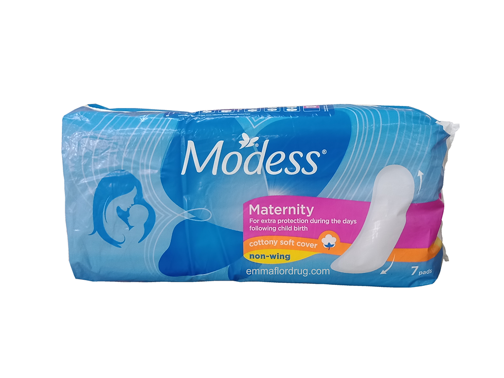 Modess Maternity Pad 7's | EmmaflorDrugStore