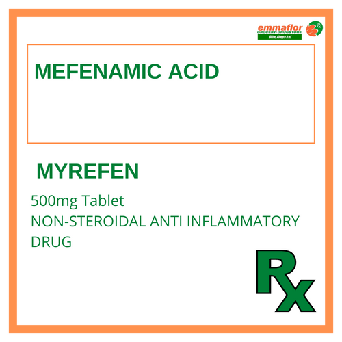 Mefenamic Acid - Myrefen 500mg | EmmaflorDrugStore