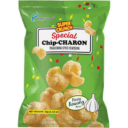 Super Crunch Special Chip-Charon Pinoy Bawang 32g | EmmaflorDrugStore