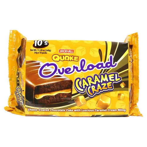 Quake Overload Caramel Craze 10's | EmmaflorDrugStore
