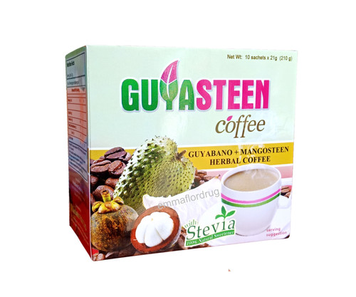 Guyasteen Guyabano + Mangosteen Coffee 10's | EmmaflorDrugStore