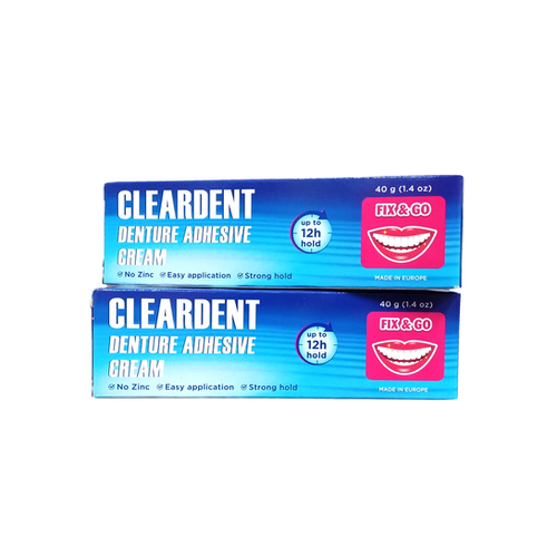 Cleardent Dental Adhesive 40g | EmmaflorDrugStore
