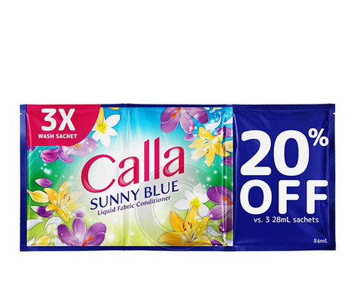 Calla Sunny Blue Fabcon 84ml | EmmaflorDrugStore