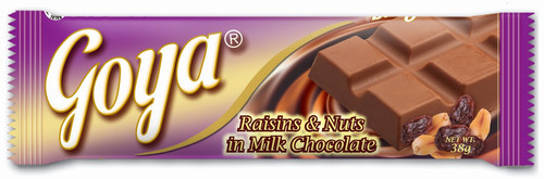 Goya Raisin and Nuts in Milk Chocolate 38g | EmmaflorDrugStore