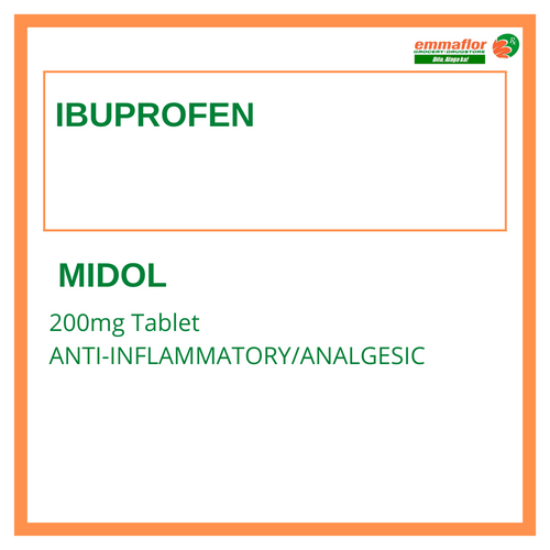 Ibuprofen - Midol 200mg | EmmaflorDrugStore