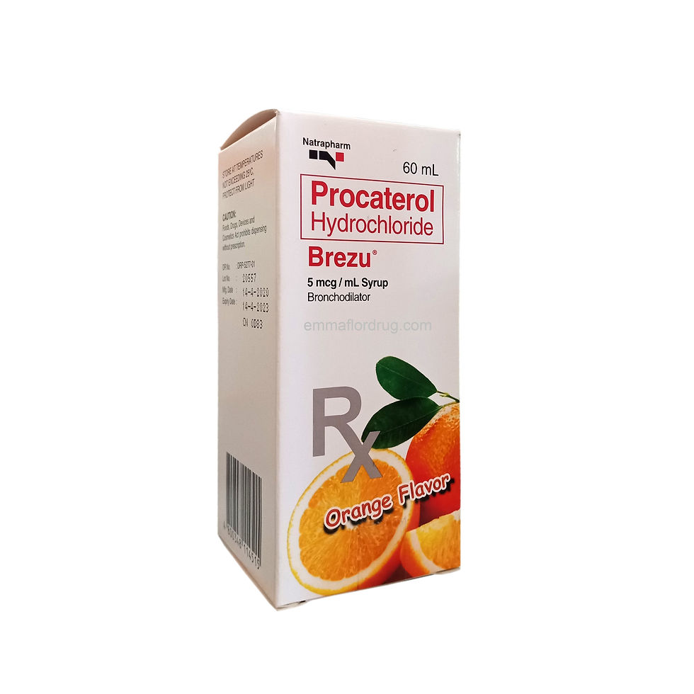 Procaterol Hydrochloride ( BREZU ) 5mcg/ml 60ml | EmmaflorDrugStore