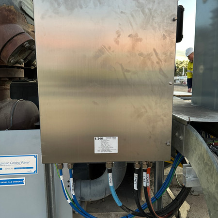 Westside Gas Compressor Control Panel | Hamilton Pty Ltd