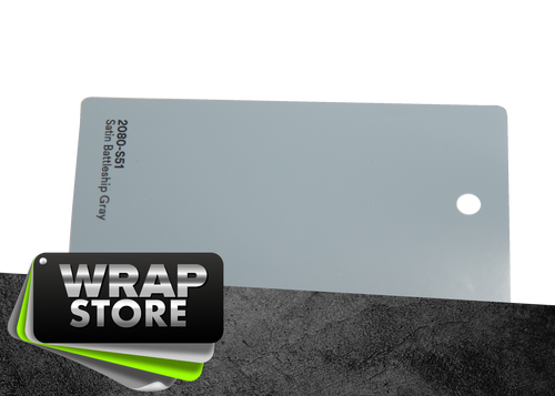3M 2080-S51 Satin Battleship Gray | WrapStore