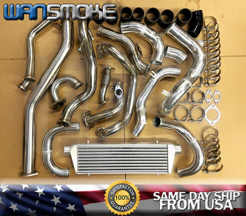 03-06 350z/G35 Coupe Turbo Kit Piping Hot&Cold Side turbonetics ...
