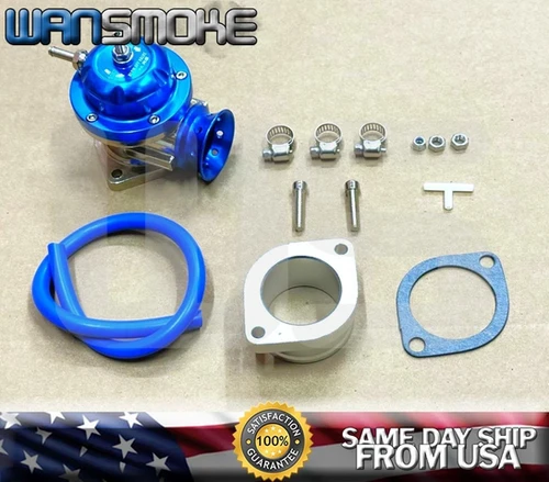 Pro Series 40mm Type-RS Turbo Blow Off Valve BOV Blue Adjust 30 PSI ...