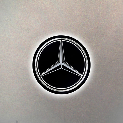 Cartel con Luz Mercedes | Cuadros Vintage