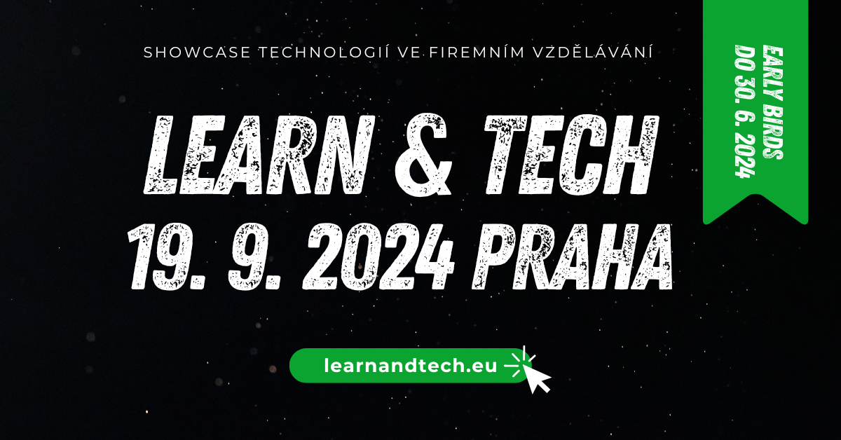 Showcase LEARN & TECH 2024 | Firemní vzdělávání