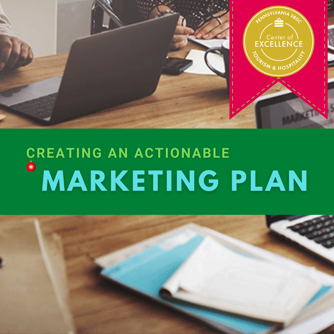 Creating an Actionable Marketing Plan | Gannon SBDC